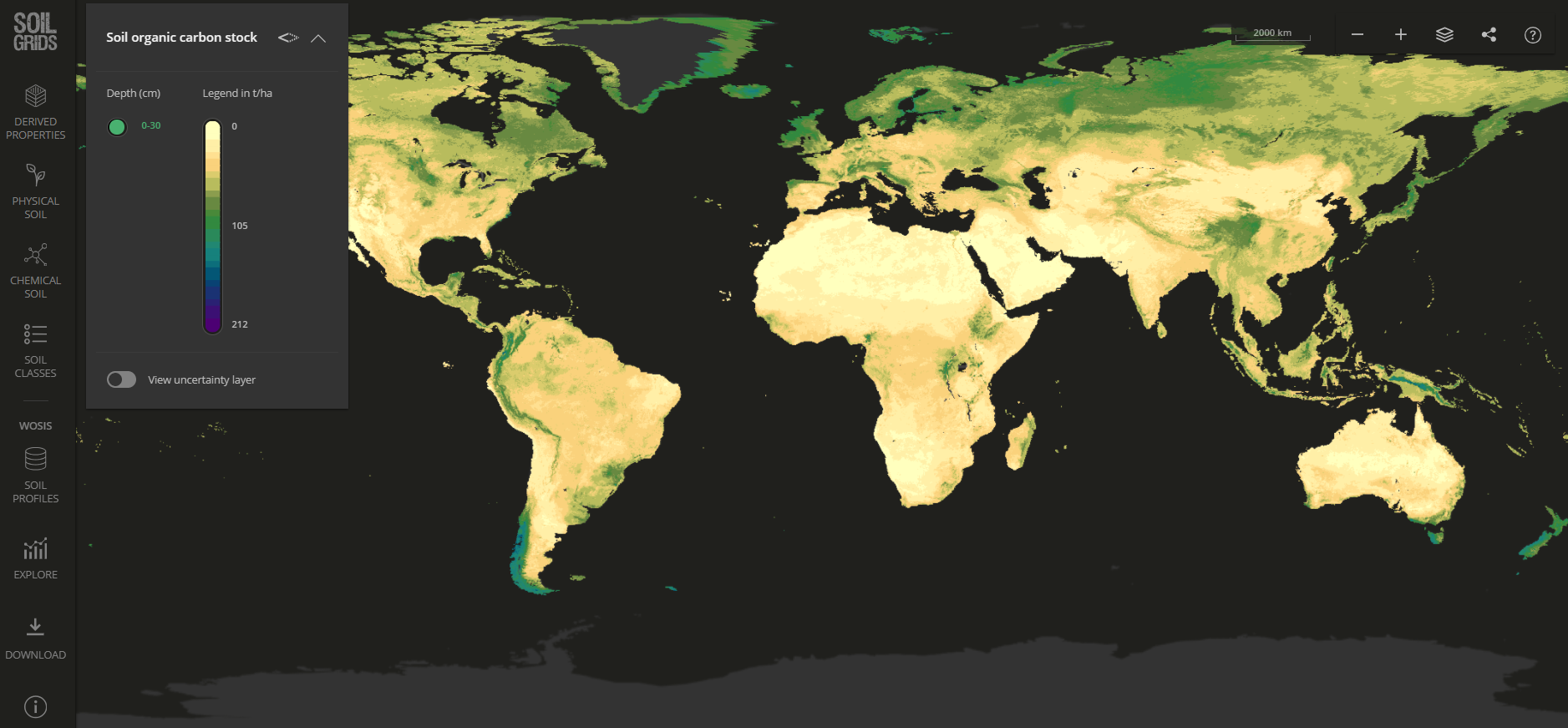 Descarregando e Manuseando Dados do SoilGrids com R e GDAL | Laboratório de Pedometria ...